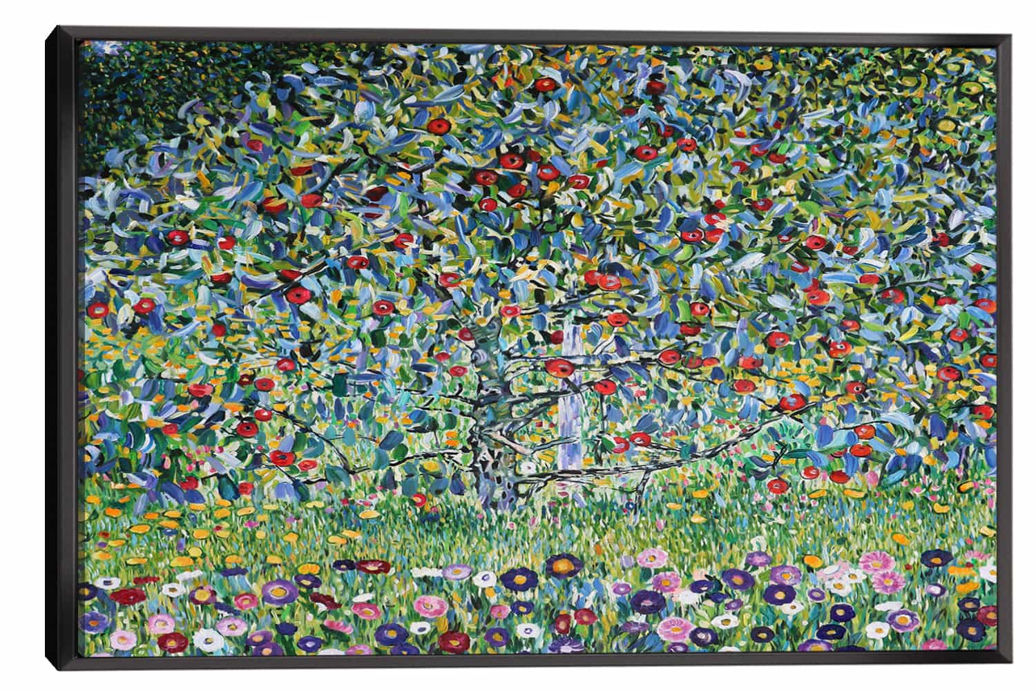 Apple Tree Canvas Wall Art Apple Tree Painting Klimt Mixed Art