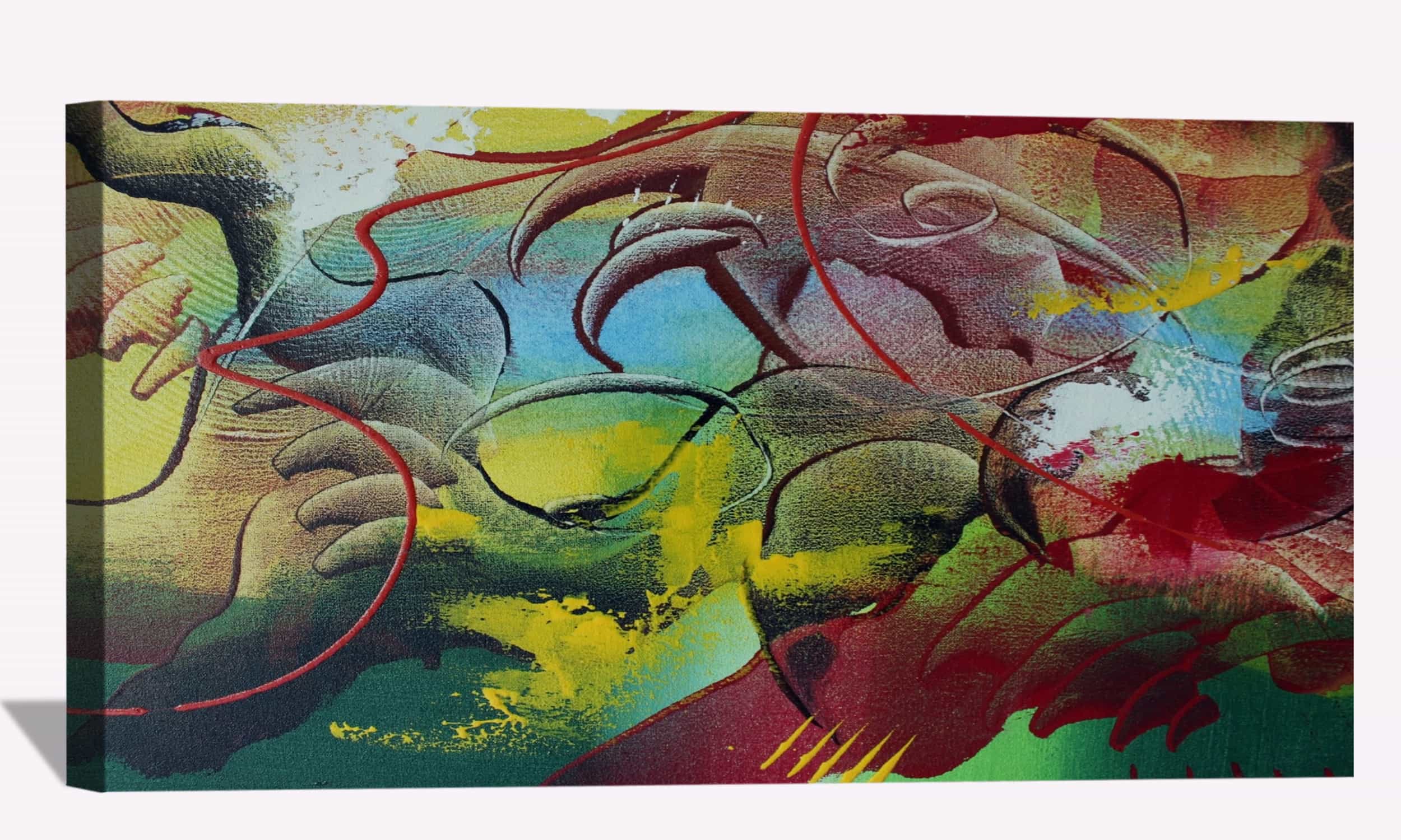 Fly Canvas Wall Art Abstract Painting Abstract Wall Art